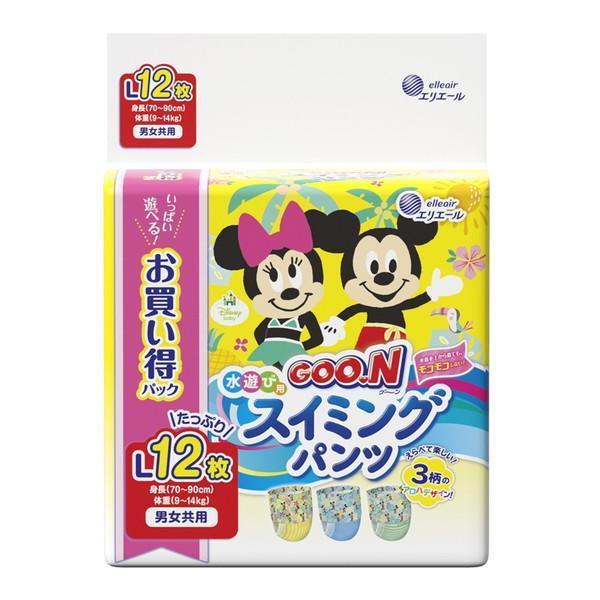 大王製紙 グーン スイミングパンツ 男女共用 Lサイズ 12枚4902011860573スイミングパンツ 水遊び パンツ お買い得パック 水あそび用 おむつ グ〜ン■ベビー・キッズ用品:オムツ広告文責：アットライフ株式会社TEL 050-3...