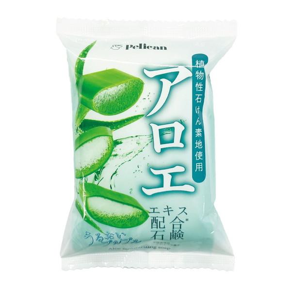 ペリカン石鹸 モイスチャーソープ アロエ 75g4976631482057植物性石けん素地使用広告文責：アットライフ株式会社TEL 050-3196-1510※商品パッケージは変更の場合あり。メーカー欠品または完売の際、キャンセルをお願いす...