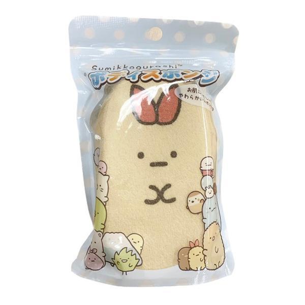 サンタン すみっコぐらし ボディスポンジ3 えびふらい4525636322792お肌にやさしいやわらかいスポンジ♪■バス・洗面用品:タオル・ボディタオル・スポンジ広告文責：アットライフ株式会社TEL 050-3196-1510※商品パッケー...