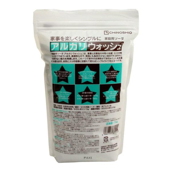 商品名：アルカリウォッシュ 1kg(セスキ炭酸ソーダ)JANコード：4982757811114発売元、製造元、輸入元又は販売元：地の塩社商品番号：101-11309広告文責：アットライフ株式会社TEL 050-3196-1510 ※商品パッ...