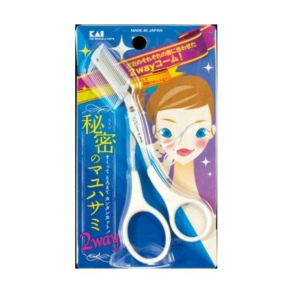 貝印 秘密のクシ付マユハサミ 2WAY KQ3042 101-61875   4901601282818  広告文責：アットライフ株式会社 TEL 050-3196-1510   ※商品パッケージは変更の場合あり。 メーカー欠品または完売の...