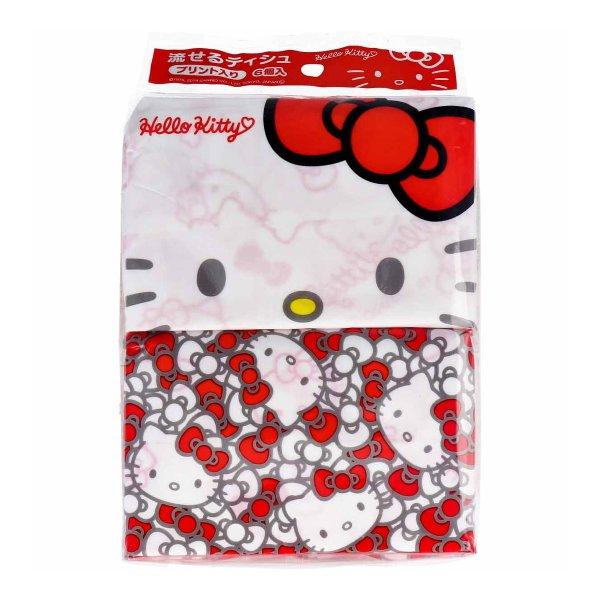 商品名：水に流せるポケットティッシュ ハローキティ 6PJANコード：4977033113044発売元、製造元、輸入元又は販売元：ハヤシ商事原産国：日本商品番号：101-31914広告文責：アットライフ株式会社TEL 050-3196-15...