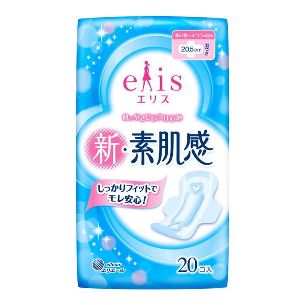 大王製紙 エリス 新・素肌感 多い昼 ふつうの日用 羽つき 20コ入からだのまるみにそってやさしくフィット。モレ安心。生理用品 生理用ナプキン 4902011103021 フェミニンケア:ナプキン:昼用広告文責：アットライフ株式会社TEL ...
