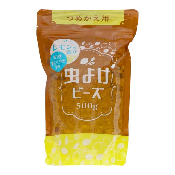 ウエ・ルコ 虫よけビーズ つめかえ用 レモンの香り 500g天然成分が気になる虫を寄せつけない　殺虫成分不使用。 4995860518047 虫よけ・殺虫・園芸品:虫よけ:置くタイプ広告文責：アットライフ株式会社TEL 050-3196-1...