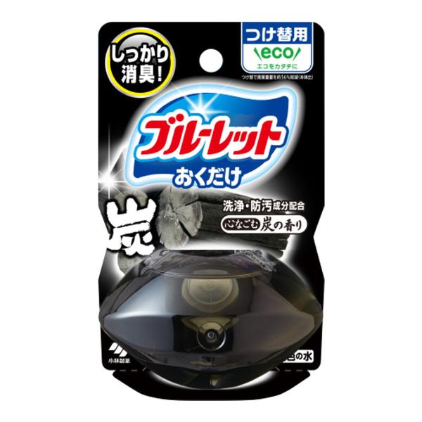 小林製薬 液体ブルーレット おくだけ つけ替用 心なごむ炭の香り 70ml流すたびに便器表面をコートし汚れの付着を抑える 詰替え用 4987072091036 芳香剤・消臭剤:トイレタンククリーナー広告文責：アットライフ株式会社TEL 05...