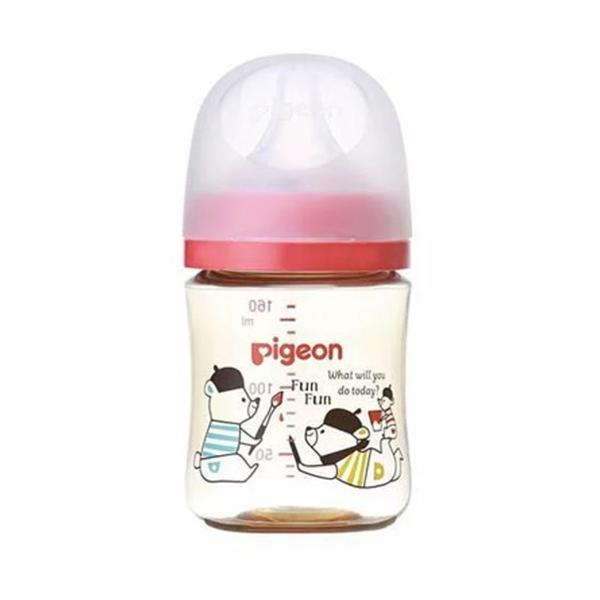 ピジョン 母乳実感 哺乳びん プラスチック Bear 160ml母乳育児を心地よくアシスト 軽くて割れにくい、医療機器にも採用されている上質なプラスチック ピジヨン 4902508024525 広告文責：アットライフ株式会社TEL 050-...