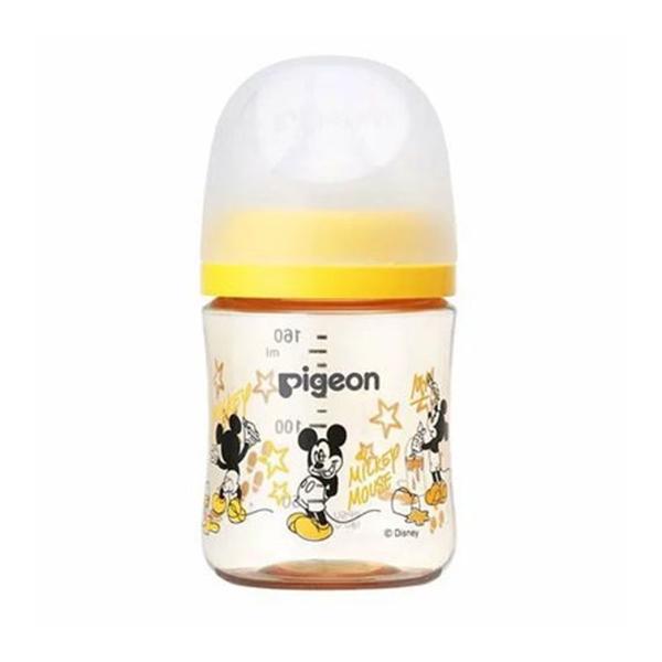 ピジョン 母乳実感 哺乳びん プラスチック Disney 160ml母乳育児を心地よくアシスト 軽くて割れにくい、医療機器にも採用されている上質なプラスチック ピジヨン 4902508024549 広告文責：アットライフ株式会社TEL 05...