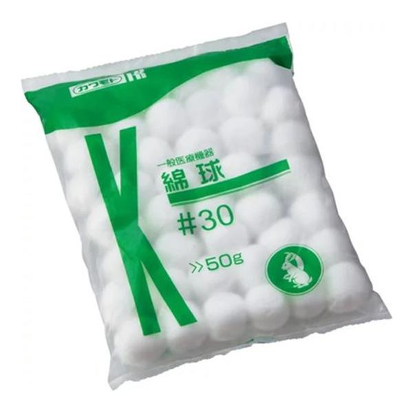 川本産業 カワモト 滅菌 綿球 #30 約30mm×50g入処理や消毒等にすぐ使用できる、滅菌済綿球です。 コットン 4987601001659 広告文責：アットライフ株式会社TEL 050-3196-1510 ※商品パッケージは変更の場合...