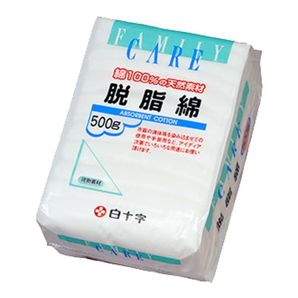 白十字 FC ファミリーケア 脱脂綿 500g綿100％の天然繊維を使用 脱脂綿 4987603109544 広告文責：アットライフ株式会社TEL 050-3196-1510 ※商品パッケージは変更の場合あり。メーカー欠品または完売の際、キ...