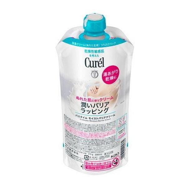 花王 キュレル バスタイム モイストバリアクリーム 310g つけかえ 保湿クリーム 濡れた肌用 医薬部外品4901301405364湯あがり乾燥する前に セラミド 保湿 消炎剤配合 バリアクリーム広告文責：アットライフ株式会社TEL 05...