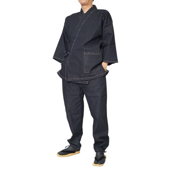 通年向き作務衣伸縮性があり、生地もソフト仕上げて着心地良く着て頂けるストレッチ作務衣■サイズ：M・L・LL■素材：綿70％ポリエステル28％ポリウレタン2％■生産国：中国■取り扱い：洗濯OK■上着 ポケット左１・内、外紐・袖口ゴム■ズボン ...