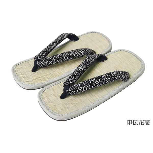 ■素材：表/井草　底/牛皮（特殊加工）　■鼻緒素材/綿100％■サイズ：約25ｃｍ（24.5ｃｍ〜26.5ｃｍの方対応）フリーサイズ かかと高さ約2ｃｍ 　横巾約9.5ｃｍ■生産国：日本