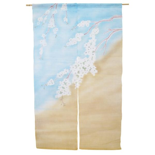 暖簾(のれん）和みのある和のお部屋に、また和室・インテリアとして。和食店さんなどの玄関等にもお薦め！お店の雰囲気も一段と引き立ちます母の日・父の日・誕生日などちょっとしたプレゼントにも大変喜ばれております。■素材:麻100％■サイズ：高さ約...