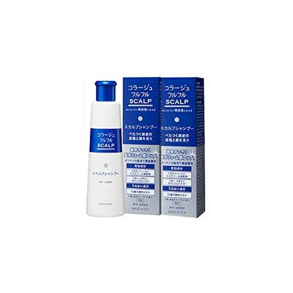 【商品名】　持田製薬 本体200mlx2個コラージュフルフル スカルプシャンプー マリンシトラスの香り (本体) 200mLx２個(4987767660 【商品説明】　・シャンプー時の毛髪のからまりによる抜け毛を防ぎます。・フケ・かゆみを防...