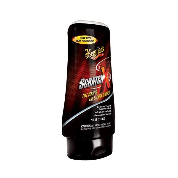 【商品名】　Meguiar's Fine Scratch &amp; Blemish Remover X 207ml For Car Bodywork Pain 【商品説明】　・すばやく、細かい傷、Swirlマークと爪マークを削除・クリアコ...