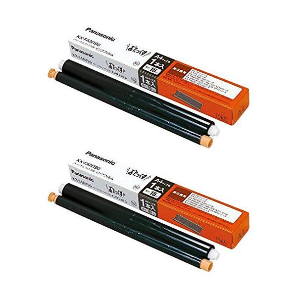 【商品名】　パナソニック FAXインクフィルム 15mX1本 KX-FAN190 2個セット 【商品説明】　・パナソニック FAXインクフィルム 15mX1本 KX-FAN190 2個セット 【サイズ】　高さ : 3.90 cm　横幅 : ...