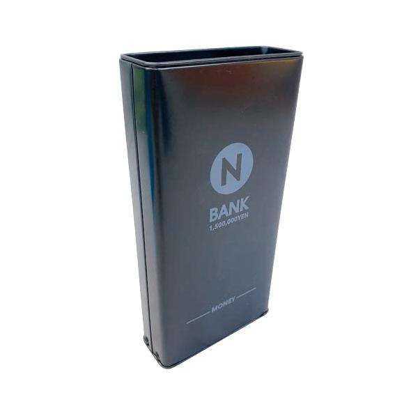 【商品名】　上蓋が開くのでお札を取り出すときもラクラク 約150万円分貯められる ブリキ『お札用貯金箱』ブラック 【商品説明】　 【サイズ】　高さ : 4.20 cm　横幅 : 9.80 cm　奥行 : 19.80 cm　重量 : 90.0...