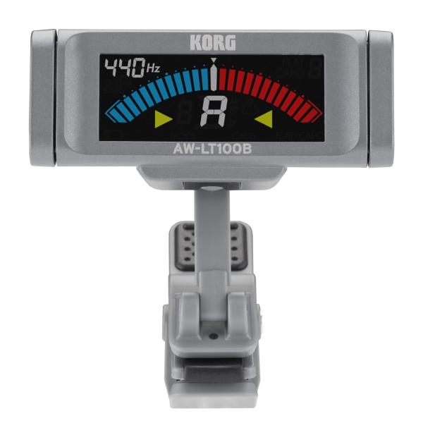 【商品名】　KORG(コルグ) 100時間連続駆動 ベース用 クリップチューナー AW-LT100B 多弦ベース対応 ±0.1セントの高精度 カラー表示 【商品説明】　・±0.1セントの超高精度チューニングに対応・キャリブレーション、オート...