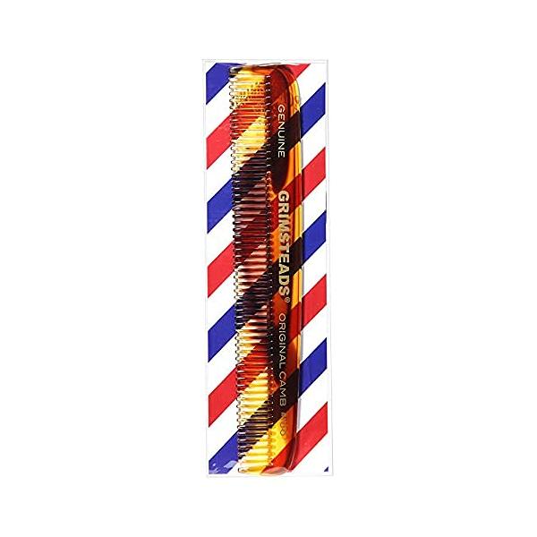 【商品名】　ROYAL KNIGHT TOKYO GRIMSTEADS メッシュ コーム BARBER 理容室 美容室 バーバー (#100) 【商品説明】　・サイズ: 20.5 x 7 x 0.4 cm・パッケージ重量: 0.02 kg・...