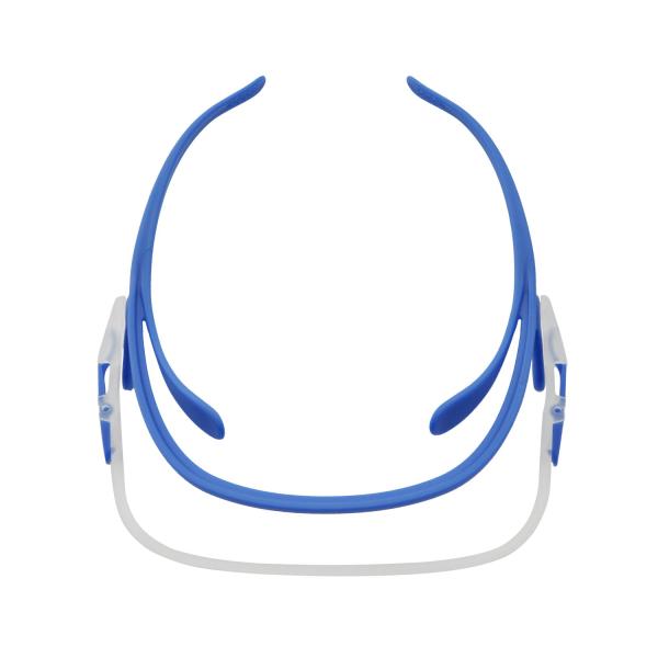 【商品名】　ミドリ安全 フェイスシールド ルックユー 本体 ブルー VMS551（B） 【商品説明】　・［入数］1個・［材質］PP（ポリプロピレン）・［注意点］当商品は本体のみの販売となっております。シールドは別途販売しております。・［重量...