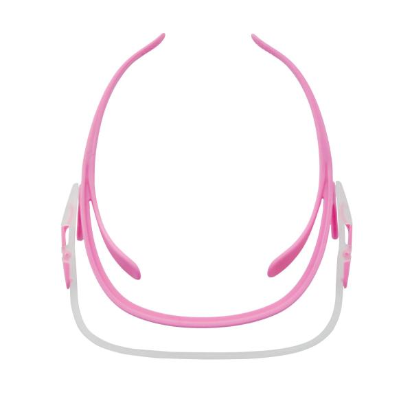 【商品名】　ミドリ安全 フェイスシールド ルックユー 本体 ピンク VMS551（P） 【商品説明】　・［入数］1個・［材質］PP（ポリプロピレン）・［注意点］当商品は本体のみの販売となっております。シールドは別途販売しております。・［重量...