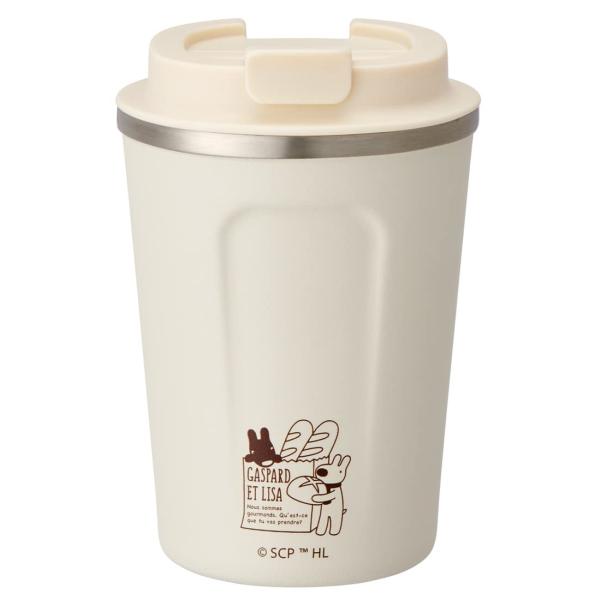 【商品名】　スケーター(Skater) 真空 ステンレス 保温 保冷 コーヒータンブラー S 350ml リサとガスパール STBC3F-A 【商品説明】　・冷たい飲み物は冷たさキープ/原産国:中国・容量:450ml フタを取り付けた場合=...
