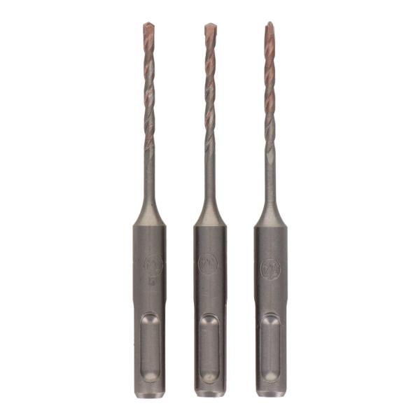 【商品名】　三共コーポレーション trad SDSプラス コンクリート用ドリル刃セット 3本組 3.4mm TCD-334 【商品説明】　・サイズ:3.4mm・材質:本体/40CR、刃先/YG8・用途:ノンプラビス(コンクリートビス)4mm...