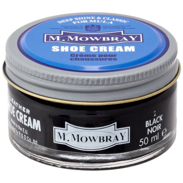 【商品名】　M.モゥブレィ シューケア 靴磨き 栄養 保革 補色 ツヤ出しクリーム シュークリームジャー ブラック 50ml 【商品説明】　・カラー:ブラック・サイズ(約):幅6.2×奥6.2×高3.5cm・パッケージ重量: 0.14 kg...