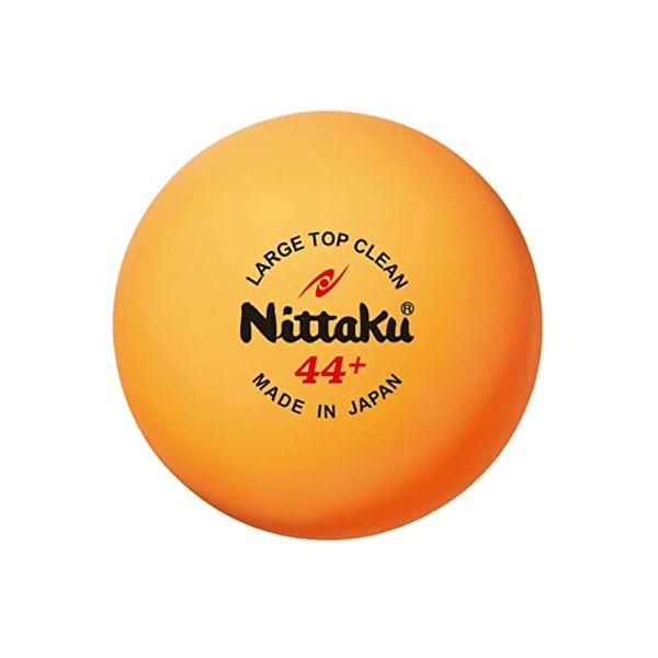 【商品名】　ニッタク(Nittaku) 卓球 ボール NB-1662 ラージ トップ クリーン 2ダース 24個入 ワンカラーF 【商品説明】　・2ダース（24個）・カラー：オレンジ・サイズ：44mm・原産国：日本・素材：プラスチック 【サ...