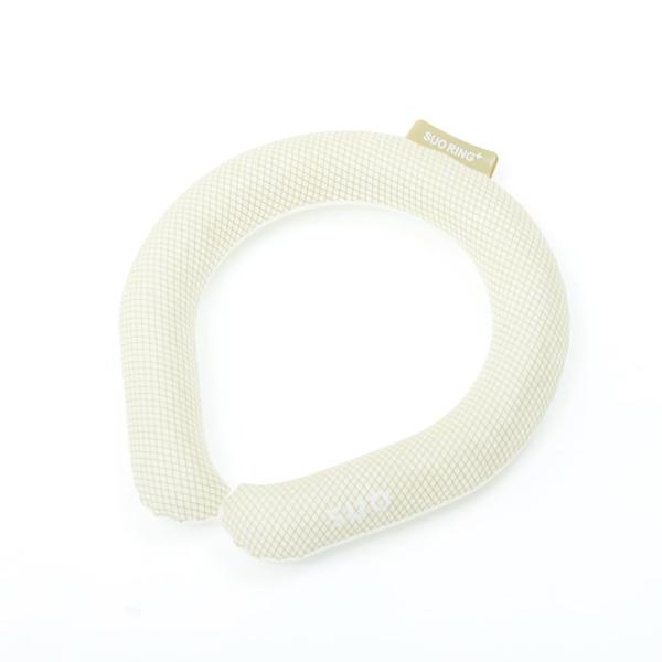 【商品名】　SUO RING プラス 28°ICE M ライトベージュ 【商品説明】　・SUO RING Plus・カラー：ライトベージュ・サイズ：M　(28℃)・融解温度：28℃ 【サイズ】　高さ : 3.40 cm　横幅 : 19.30...