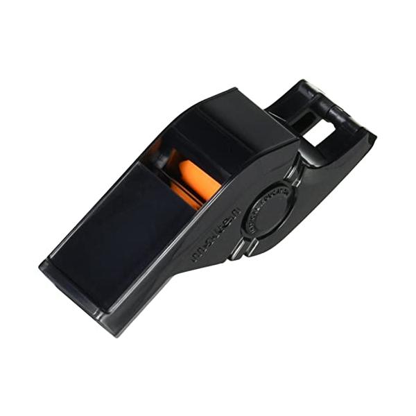 【商品名】　molten(モルテン) PEホイッスル黒 RA0050-K ブラック 【商品説明】　・コルク玉を使用したホイッスルと違い、スクローラーに唾液が染み込まないので、水洗いをするだけで、いつも清潔です。 超音波洗浄機や市販の入れ歯洗...