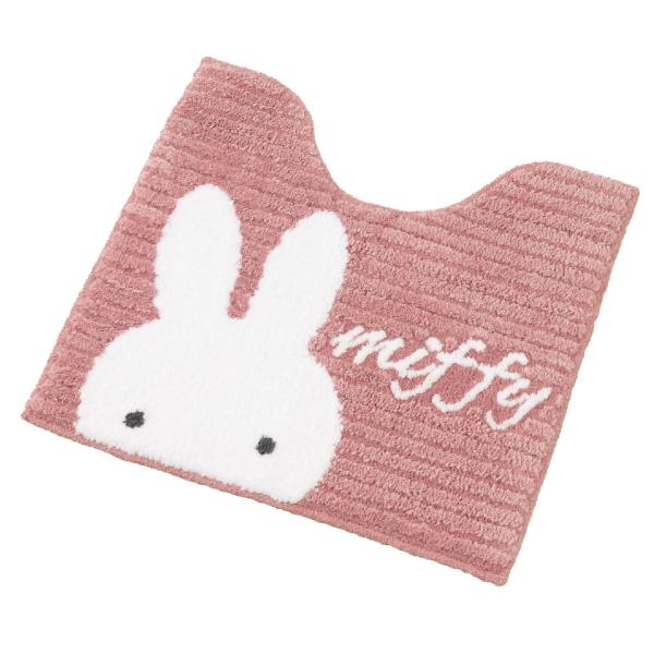 【商品名】　センコー ミッフィー トイレ用品 プリーマミッフィー トイレマット 約58×60cm ピンク キャラ アニマル 72656 【商品説明】　・サイズ:約58×60cm・素材:ポリエステル100%・裏面滑りにくい加工有り 【サイズ】...