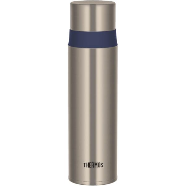 【商品名】　サーモス 水筒 ステンレスボトル コップタイプ 500ml ステンレスブルー FFM-502 STBL 【商品説明】　・サイズ(約):幅6.5×奥行6.5×高さ23.5cm、本体重量(約):300g、容量:500ml・保温効力：...