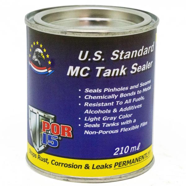 【商品名】　POR-15 U.S. STANDARD FUEL TANK SEALER 210ml 【商品説明】　・210ml 【サイズ】　高さ : 6.10 cm　横幅 : 6.30 cm　奥行 : 7.70 cm　重量 : 340.0 ...
