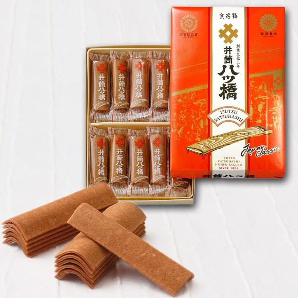 【商品名】　京名物 井筒八ッ橋 化粧箱入り 60枚（3×20袋） 【商品説明】　 【サイズ】　高さ : 10.40 cm　横幅 : 21.60 cm　奥行 : 30.10 cm　重量 : 410.0 g　※梱包時のサイズとなります。商品自体...