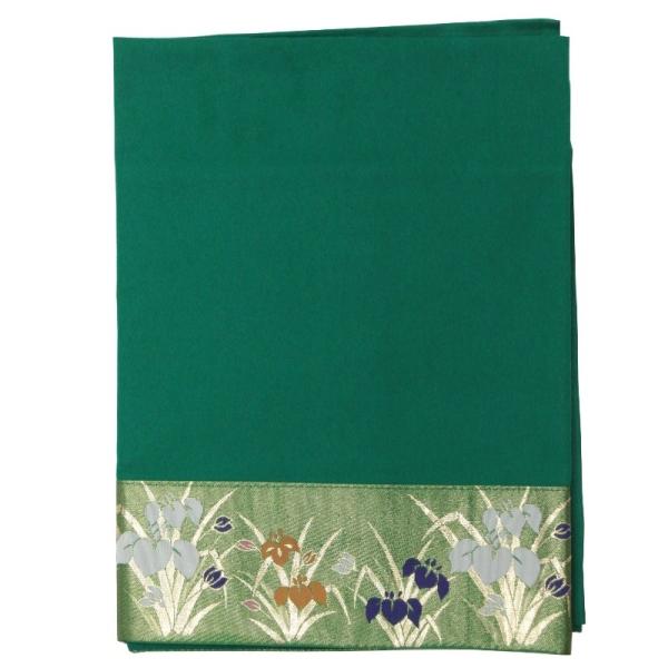 アウトレット品 五月人形緑毛せん 30号床飾 幅100cm it-1156 平飾り用 菖蒲縁付き インテリア 端午の節句長期展示品焼け、外袋にイタミ。5000円以上お買上で北海道・沖縄・離島を除き 国内送料無料 (運賃弊社負担）