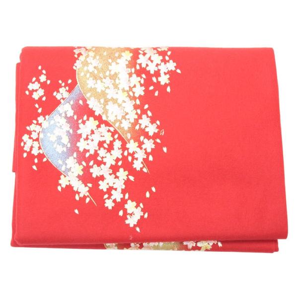 5000円以上お買上で北海道・沖縄・離島を除き国内送料無料(運賃弊社負担）アウトレット品。見本使用、展示品です。アウトレット品 三月毛せん 雛人形用 40×3 洛彩花 金彩 赤毛氈 三段用 幅140cm (22a-ya-2651) インテリ...