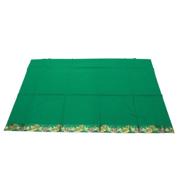 5000円以上お買上で北海道・沖縄・離島を除き国内送料無料(運賃弊社負担）アウトレット品。見本使用、展示品です。アウトレット品 五月毛せん 五月人形用 50号 床飾フェルト 菖蒲縁付き 緑毛氈 幅180cm (22a-ya-2669) イン...