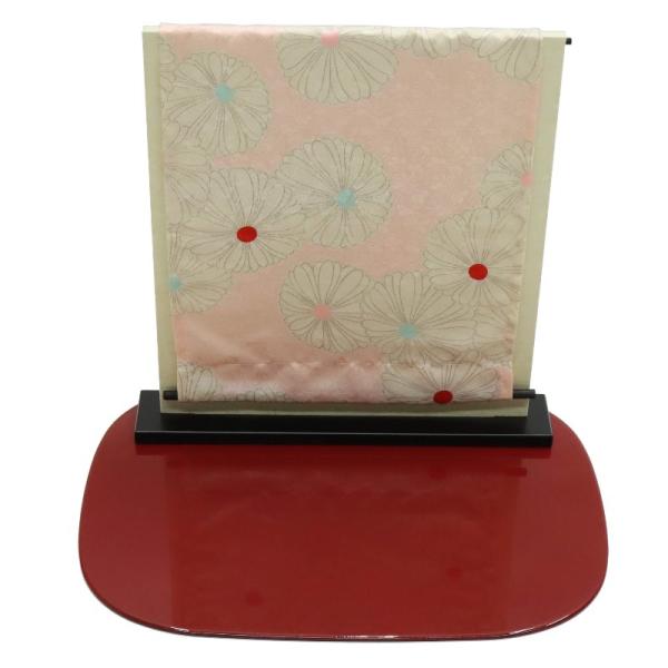 アウトレット品。見本使用、展示品です。アウトレット品 屏風台 台屏風セット タペストリー 衝立飾り 幅42cm (23a-ya-0672) インテリア ディスプレイ 見切処分品