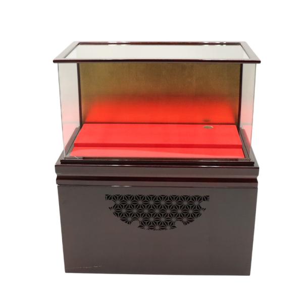 アウトレット品。見本使用、展示品です。アウトレット品 雛人形 空ケース 雛人形用 収納タイプ アクリルケース 幅0cm (25a-ya-0690) インテリア ディスプレイ 見切処分品