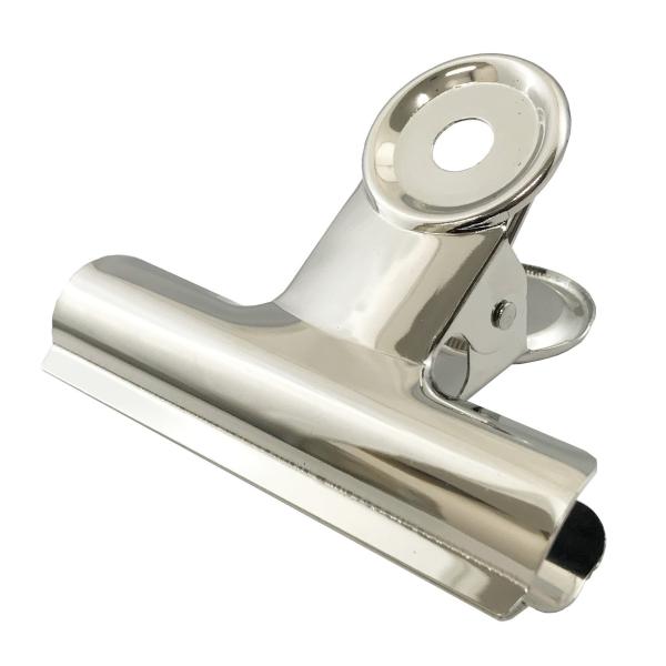 【挟み厚】コピー用紙:約150枚分【入り数】10個【挟口サイズ】95mm【材質】スチール、ニッケルメッキ【重さ】734g