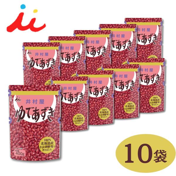 「井村屋 ゆであずき パウチ 400g」は、厳選された小豆を使用し、伝統的な製法で丁寧に炊き上げたゆであずきです。小豆本来の自然な甘さと豊かな風味が特徴で、そのままでも美味しくお召し上がりいただけます。便利なパウチタイプの400g入りで、保...