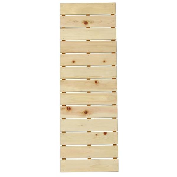 ベランダ、玄関、縁側、お風呂、倉庫など様々な用途に使用できる横貼りすのこです。●商品サイズ(約)：幅120×奥行40×高さ4cm●重量(約)：3.1kg●材質：国産ひのき●板幅（約）：85mm●板の厚さ：10mm●板の隙間(約)：8mm●横...