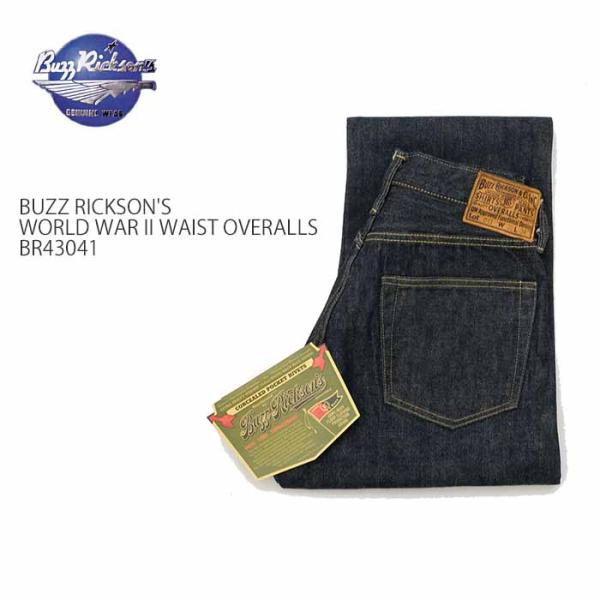 第二次世界大戦の戦時下において物資不足を解消するために統制を受けて誕生したデニムウエストオーバーオールズ。それまでのモデルで付いていたコインポケット口のリベットやヒップポケットのバータックは省略された。フラッシャーに記されている“FOR T...