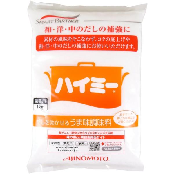 昆布のうま味成分にかつおぶしとしいたけのうま味成分を加えた調味料で料理の基本となる「だし」や、「コク」づけとして下ごしらえから仕上げにいたるまで、さまざまな料理に幅広くお使いいただけます。素材の風味はそこなわず、熱に強く、調理の際にいつ加え...