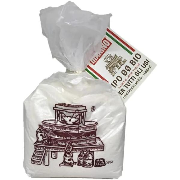 商品の説明 イタリアの名シェフ達に愛用される小麦メーカー、MURINO MARINO（ムリーノ・マリーノ）社のオーガニック軟質小麦粉「00番（Farina 00）」。無農薬栽培された良質な小麦のみを使用し、添加物不使用で丁寧に挽き上げた非常...