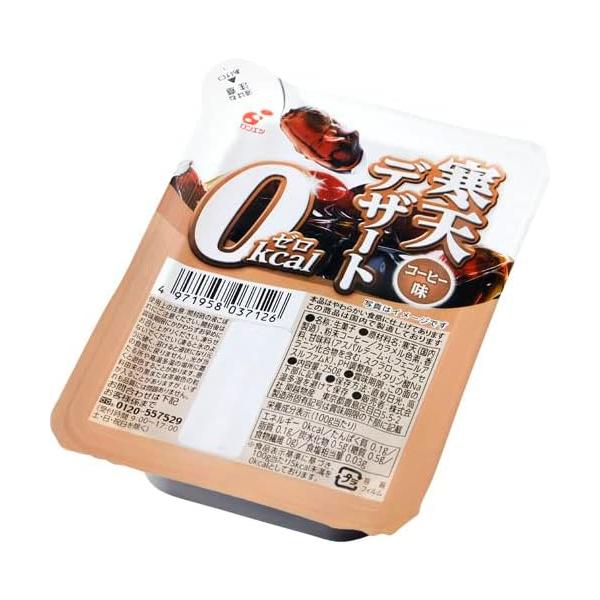 寒天デザート0kcalコーヒー味 250g。