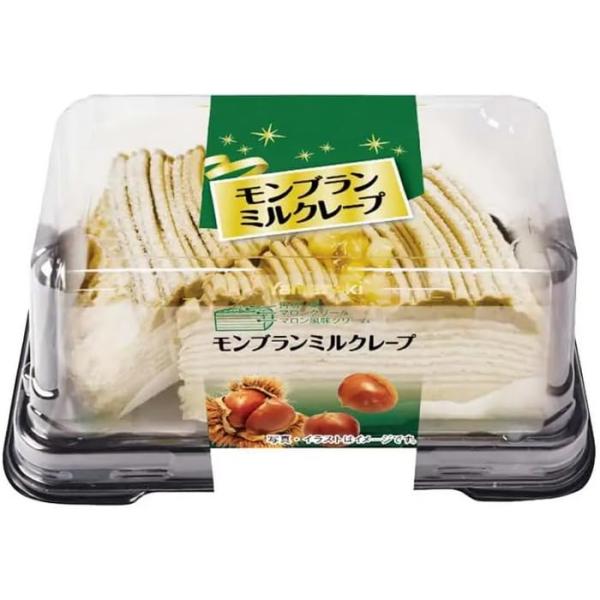 商品の説明 ヤマザキのモンブランミルクレープは、濃厚なモンブランクリームと軽くてフワフワのミルクレープが絶妙なハーモニーを奏でる至高のお菓子です。バターの風味豊かなクリームと、サクサクのパイ生地が口の中でとろけるような食感をお楽しみいただけ...