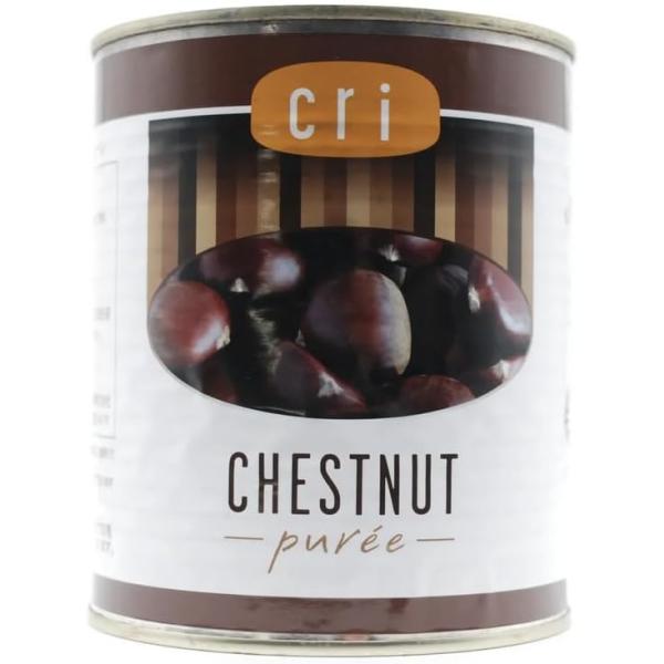 「CRIマロンピューレ」は南イタリア・カンパーニャ州アヴェッリーノ産の栗のみを65%とふんだんに使用し、栗本来の風味を大切にしました。砂糖と少量のバニラの香料を加え、非常にバランスの良いペーストに仕上げました。 お砂糖控えめのため、モンブラ...