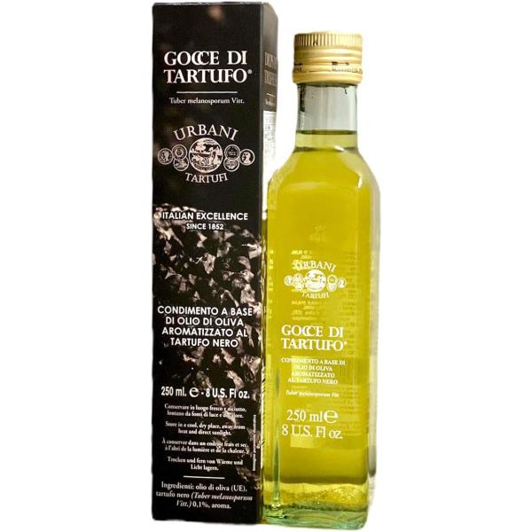 商品の説明 ウルバーニ社がウンブリア州と協力し開発に成功した、開栓後も香りの減少が少ないナチュラルな味わいの香味油です。 ウンブリア産の良質なエクストラバージンを使用して生産されており、料理の奥行きを深めます。 トリュフから香りを抽出する特...